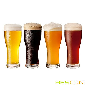 Bescon Beer Dice Set, Novelty 7pcs BeerDice Polyhedral D&D DND Dice Set of 7pcs; Lager Set