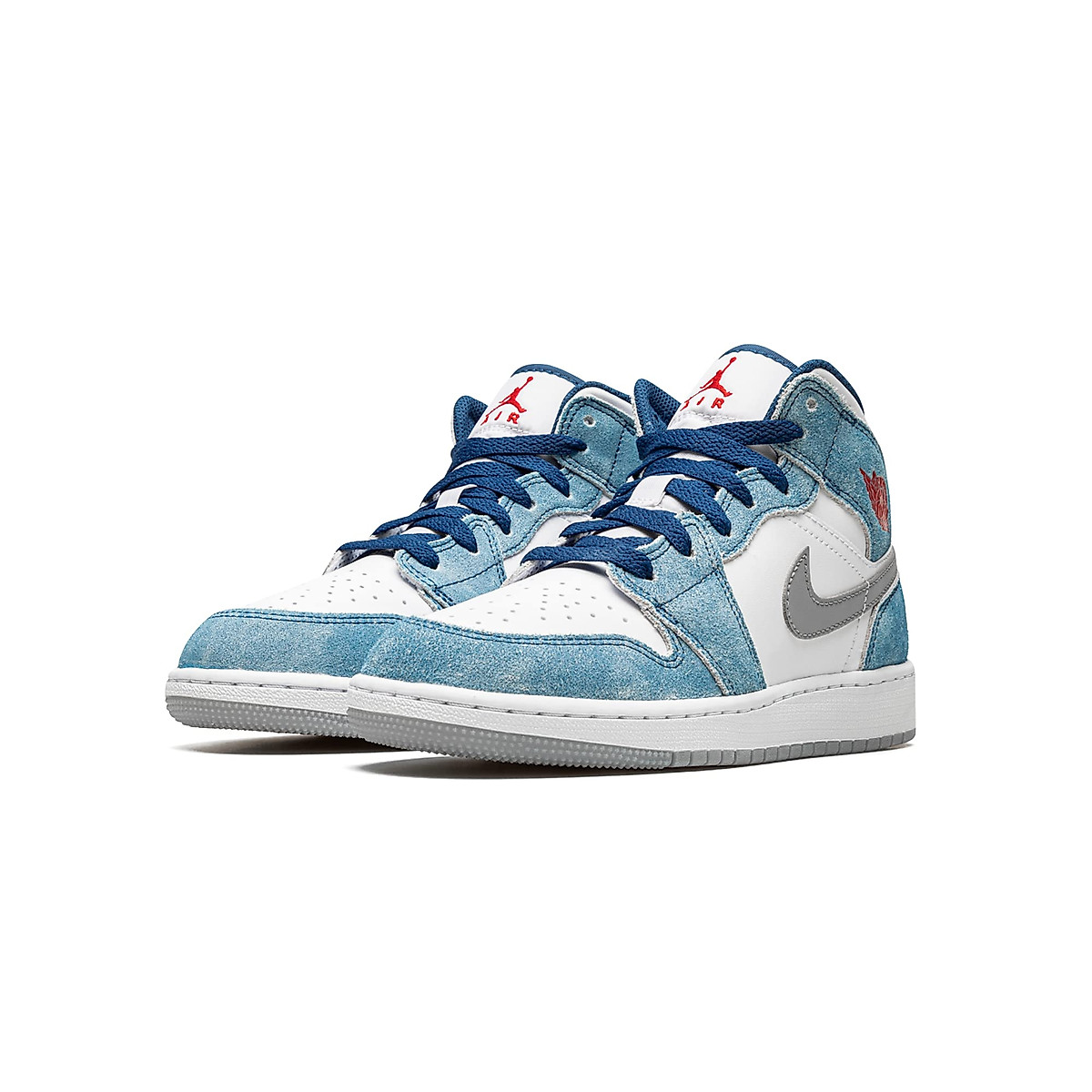 NIKE Youth Air NIKE 1 Mid SE GS DR6235 401 French Blue - Size 6.5Y