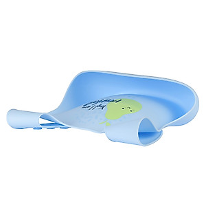 Kiddo Feedo Silicone Baby Bib, Unisex Designs for Boys and Girls, Waterproof and Easy to Clean, Blue