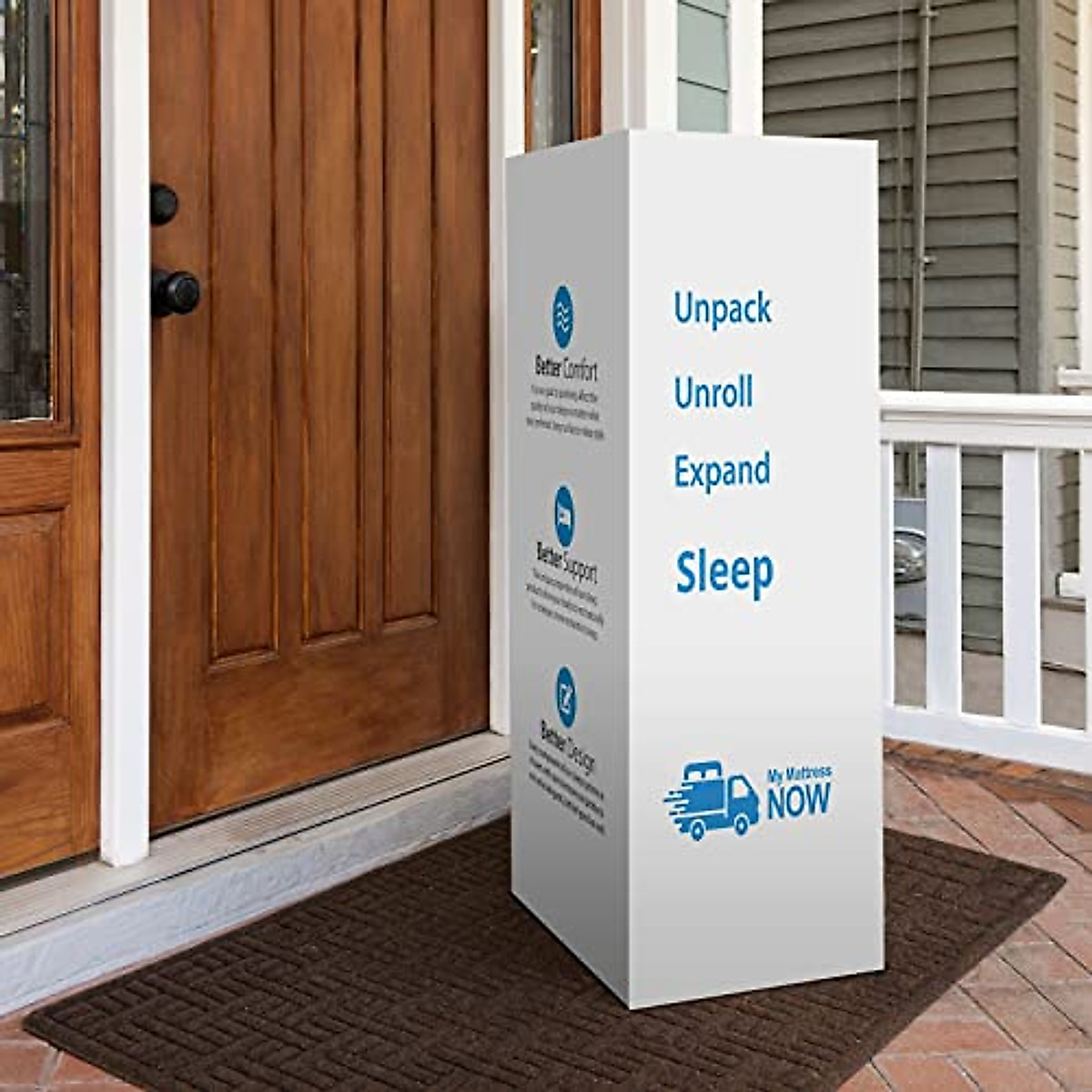 Nautica Home, 6" Relieve Innerspring Hybrid Mattress, Quilted Memory Foam Cover, High Density Comfort Latex Foam Layer with Bonnell Support Coil Springs Base