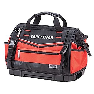 CRAFTSMAN VERSASTACK Zippered Tool Bag, 31 Pocket Organizer, Heavy Duty Tool Tote (CMST17622)