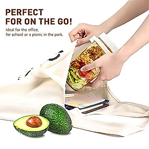 Overnight Oats Containers with Lids and Spoon 2Pack 20OZ Overnight Oat Jars with Measurement Marks Larger Glass Airtight Oatmeal Container Wide Mouth Mason Jars for Meal Prep Chia Yogurt Salad Cereal