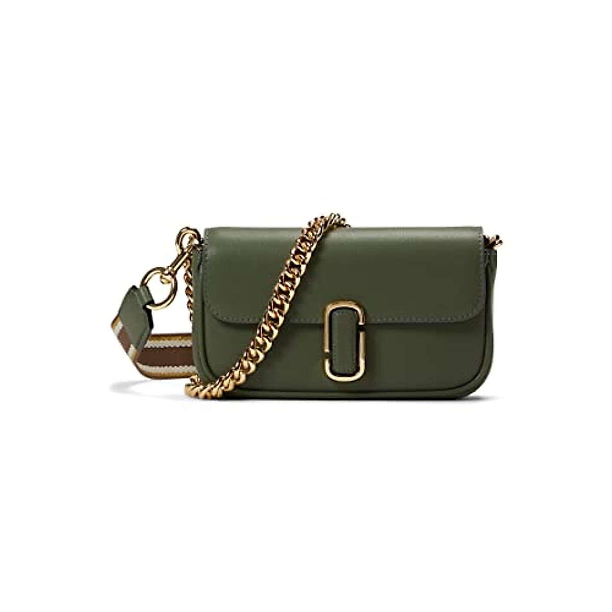 Marc Jacobs The J Marc Mini Shoulder Bag Bronze Green One Size
