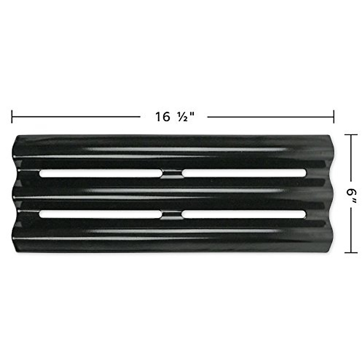 Music City Metals 96031 Porcelain Steel Heat Plate Replacement for Select Napoleon Gas Grill Models