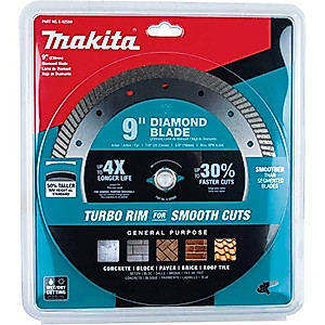Makita E-02559 9" Diamond Blade, Turbo, General Purpose