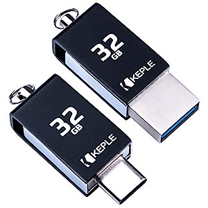 USB Memory Stick 32GB USB C 3.0 High Speed Dual OTG Pen Flash Drive Compatible with Motorola Moto M, X4, Z/Z Force/Z Play, Z2 / Z2 Force, Z3 / Z3 Play, G7 / G7 Plus | 32 GB Type C Data Thumb Drive