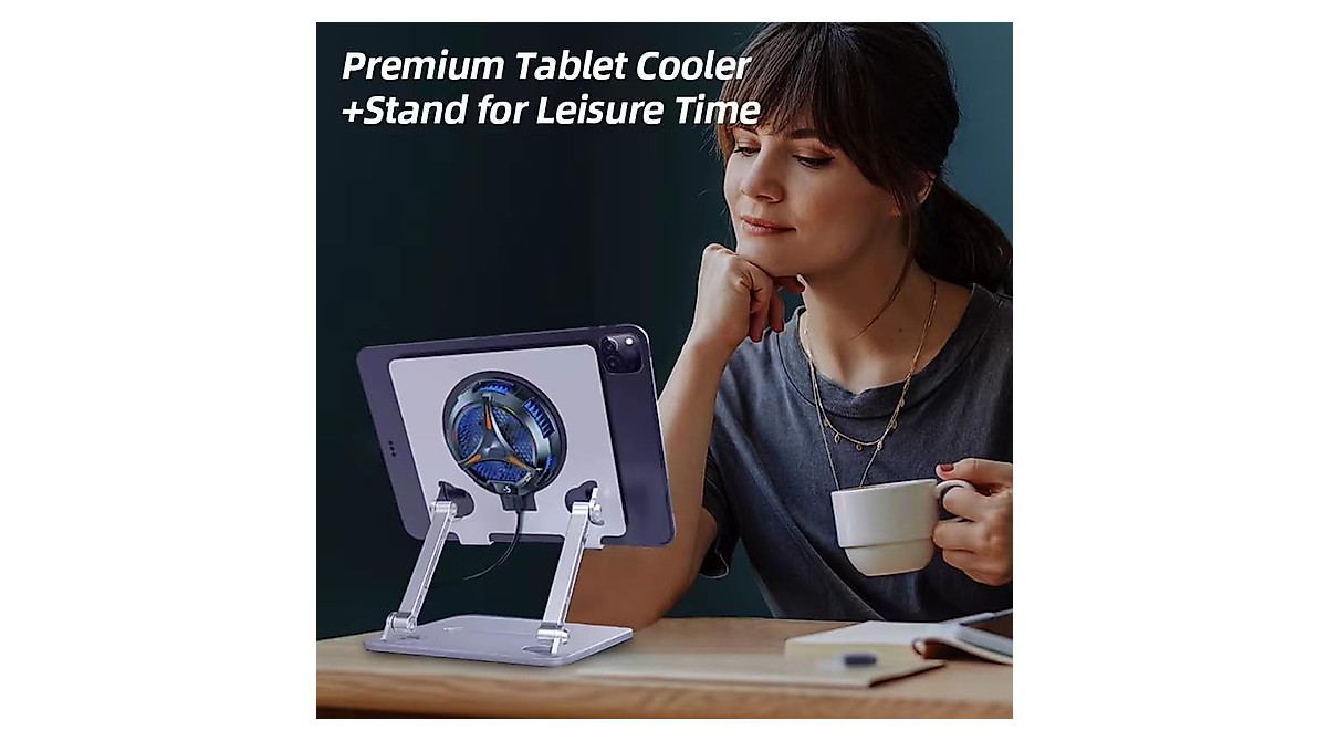 TEESSO iPad Cooler - Fast, Magnetic Cooling Pad
