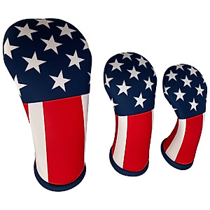 BeeJos Club Covers, Driver Headcover,America Club Head Covers, Hand Made Golf headcovers, Sports Golf Club Head Covers, Fairway Hybrid Driver Golf Head Covers | Made in USA