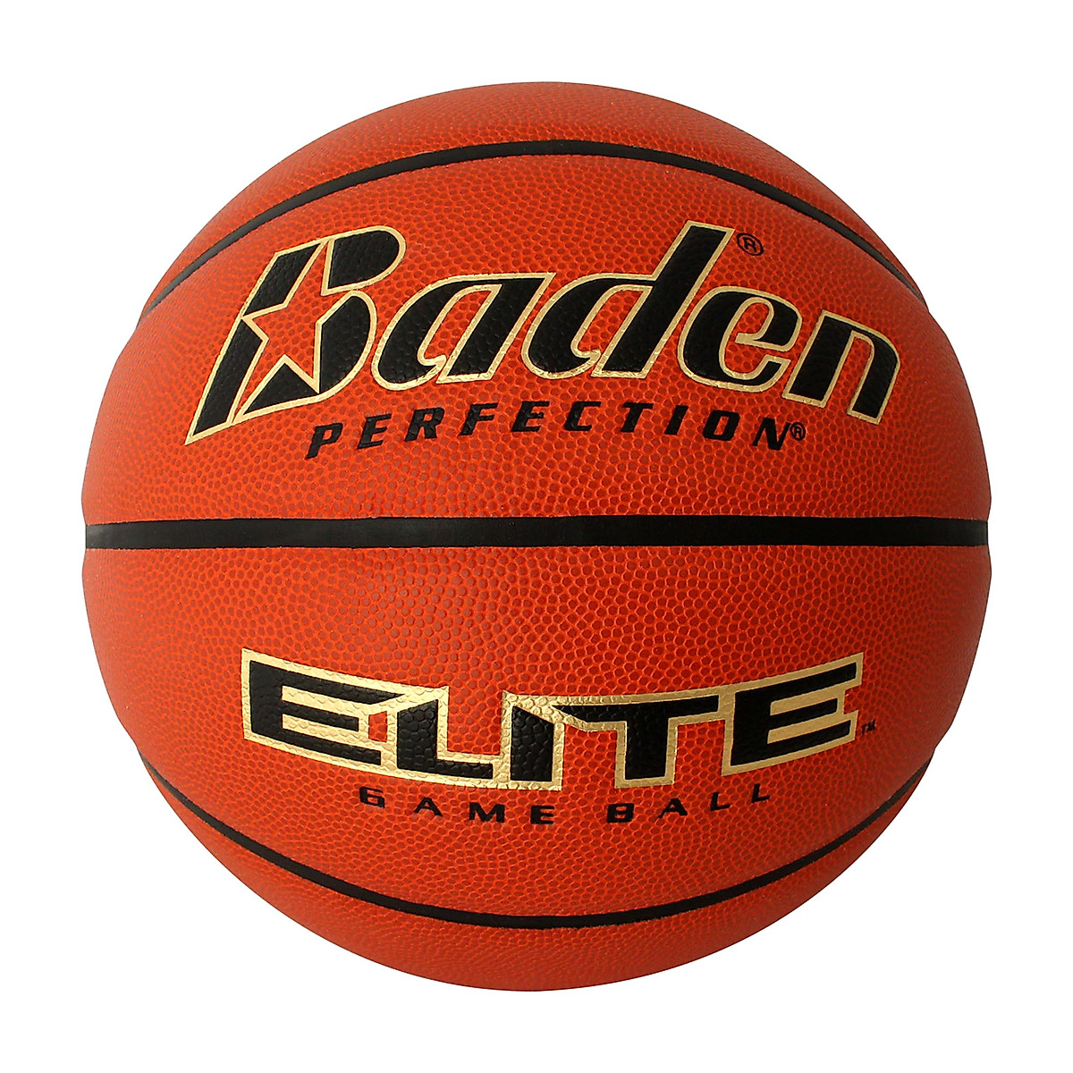 Baden Elite Indoor Game Composite Basketball, Official Size 6 & 7