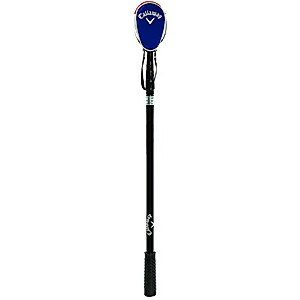 Callaway Golf Ball Retriever for Water, Telescopic with Dual-Zip Headcover, Black, 15 Feet