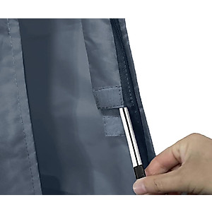 Garden Balsam Patio Umbrella Cover for 6ft to 9ft Patio Umbrellas, Waterproof and Durable Market Umbrella Cover with Zipper and Rod