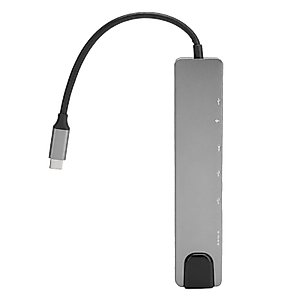 wendeekun TypeC Docking Station,8 in 1 TypeC Converter TypeC to PD/HDMI/RJ45/Memory Card/Storage Card/USB3.0 Adapter,Easy and Convenient Expansion