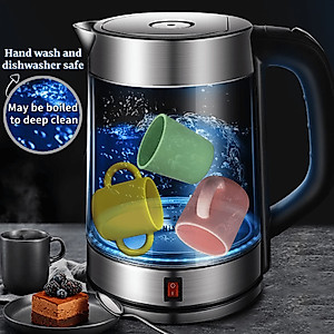 2 Pack Silicone Training Cup for Infants, Drinking Toddler Cup for Baby and Toddler - Boy Learner Cup Transition Cup 5 Oz(Blue/Gray) 6+ months