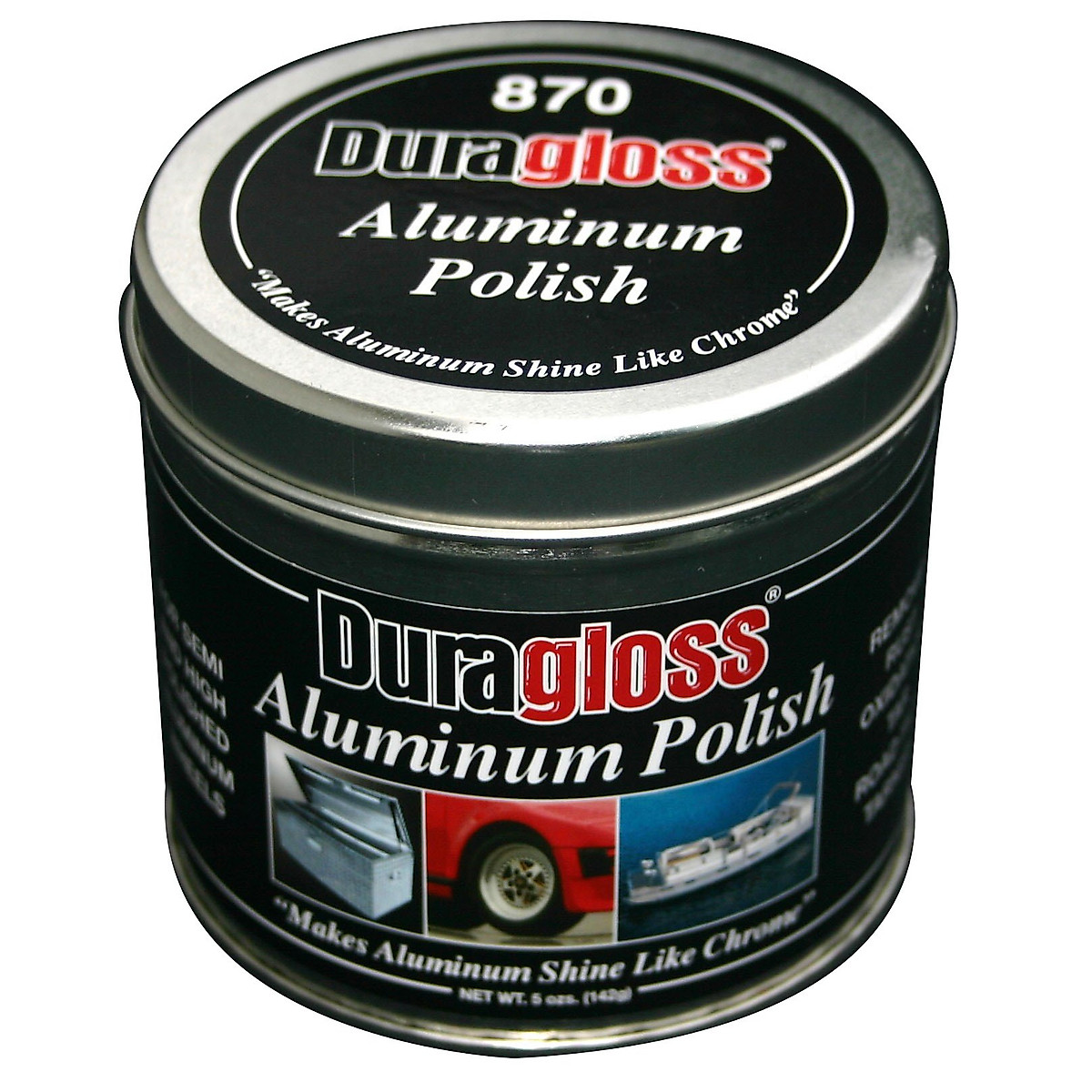 Duragloss 870 Cotton Wadding Aluminum Polish - 5 oz.