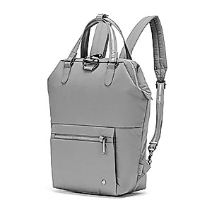 Pacsafe Citysafe CX 11L Anti Theft Mini Backpack - Fits 13" Laptop, ECONYL Gravity Gray