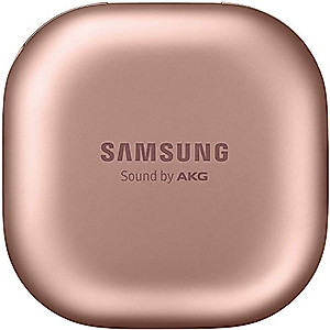 Samsung Galaxy Buds Live ANC TWS Open Type Wireless Bluetooth 5.0 Earbuds for iOS & Android, 12mm Drivers, International Model - SM-R180 (Buds Only, Mystic Bronze)