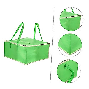SOLUSTRE 1pc Bag Thermal Bags for Cold and Hot Food Delivery Bag Insulated Coffee Carrier Bag Insulated Tote Bags Coffee Chiller Insulated Lunch Tote Coffee Container Bag for Bento Portable