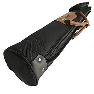 Xavnia Soft Clarinet Case Soprano sax Saxophone EWI Electronic Torch Gig Bag 1200D 15mm Padded with Leather Carry Handle