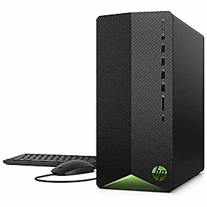HP Pavilion Gaming Premium Desktop | AMD Ryzen 3 5300G | 16GB RAM | 512GB SSD | Nvidia Geforce GTX 1660 Super Graphics | Windows 11 Home | Keyboard and Mouse | with Mouse Pad Bundle