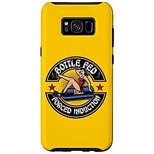 Galaxy S8+ Funny Drag Racing Import Cars Power Adder NOS Bottle Fed Case