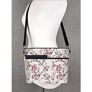 Danny K. Women's Tapestry Bag Shoulder Handbag, Large Zipper Purse Handmade in the USA (L'Amour)