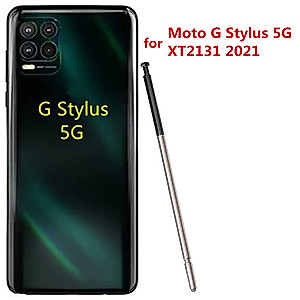 for Moto G Stylus 5G Stylus Pen Replacement, Part Touch Stylus Pen for Motorola Moto G Stylus 5G 2021 XT2131 All Verison Touch Pen with Eject Pin (2PCS Black)