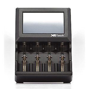 Epoch X4 Touch - LCD Touch Screen 4 Bay Lithium ion Battery Charger