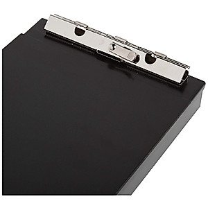 Saunders Black Recycled Aluminum Citation Holder – Eco-Friendly Office Supply, Corrosion Resistant, Lightweight Clipboard. Stationery Supplies