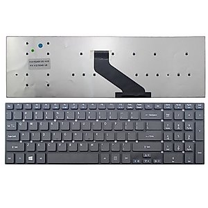 New Laptop Keyboard (Without Frame) Replacement for Acer Aspire E5-521-27FN E5-521-48KN E5-521-66SN E5-521-85EX E5-521-264R US Layout Black Color
