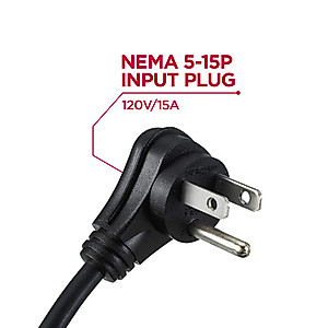 CyberPower EC750G Ecologic Battery Backup & Surge Protector UPS System, 750VA/450W, 12 Outlets, ECO Mode, Compact Uninterruptible Power Supply, Black