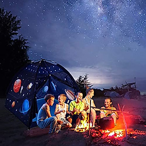 Gentle Monster Space Play Tent for Kids, Indoor Universe & World Playhouse for Boys, Imaginative Gift for Toddlers & Children 3 4 Years Old, Up - 47 x 47 x 43 Inch