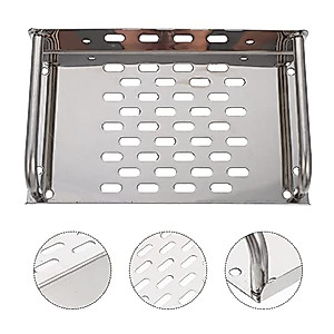 Rustic Wall Shelves Hanging Floating Shelves 1 Set Storage Rack Bathroom Wall- Mounted Shelf Practical Storage Shelf for Home Metal Floating Shelves Bathroom Wall Shelves