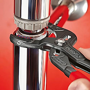 Knipex 81 11 250 Siphon- and Connector Pliers 9,84" with plastic jaws