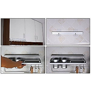 [8Pcs/Set]Nail Free Wall Hook Screw Adhesive Non-Trace No Drilling for Bathroom Shower Kitchen Installation Hanging, Waterproof Transparent Screws Hook (Nail Size 10mm)