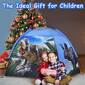 Ai-Uchoice Dinosaur Kids Play Tent, Dinosuar Toys for Kids Indoor and Outdoor Fun Pop Up Playhouse Tent, A Gift Tent for Boys & Girls