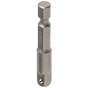 DEWALT Hex Socket Adapter (DW2541), Silver, 1/4-Inch