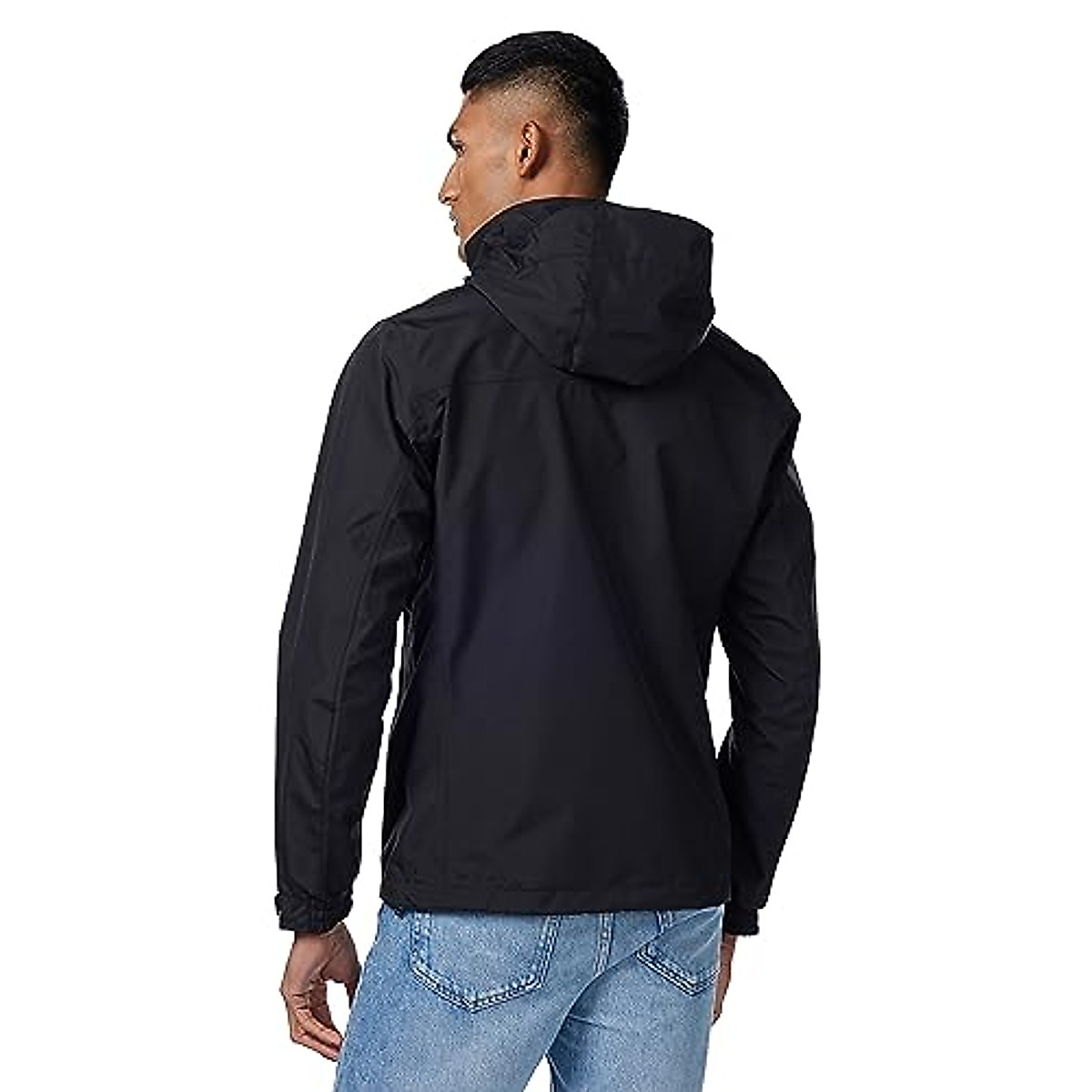 Helly Hansen Men's Dubliner Waterproof Windproof Breathable Rain Coat Jacket, 990 Black, Large