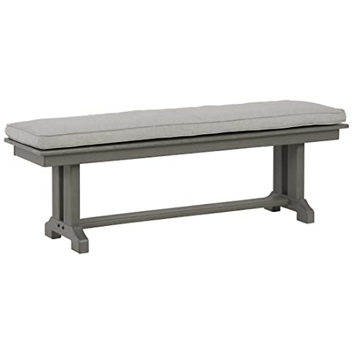 Signature Design by Ashley Visola Bench, Gray