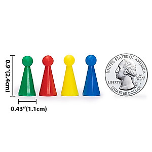 Yellow Mountain Imports Ludo Magnetic Folding Travel Large Board Game Set - 8 Inches - Portable Classic Strategy Game Set