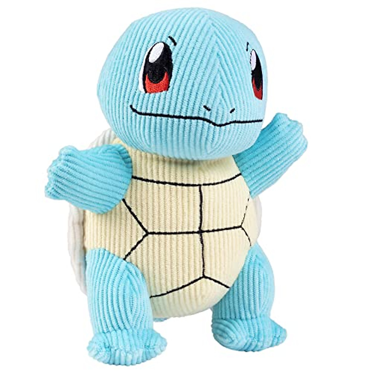 Pokémon 8" Squirtle Corduroy Plush - Officially Licensed - Quality & Soft Stuffed Animal Toy - Limited Edition - Add Squirtle to Your Collection! - Great Gift for Kids, Boys, Girls & Fans of Pokemon