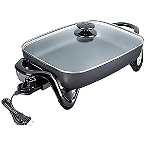 Presto 06852 16-Inch Electric Skillet with Glass Cover