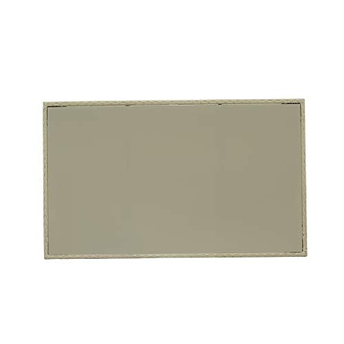 East West Furniture GUOS5-03A 5 Piece Outdoor Patio Conversation Sets Includes a Rectangle Wicker Dining Table with Glass Top and 4 Balcony Backyard Armchair with Cushion, 36x60 Inch, Natural Linen