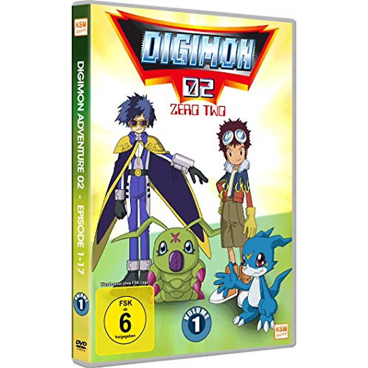 Digimon Adventure - Staffel 2.1 (Ep.1-17) ohne Schuber (3 DVDs)
