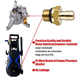 RIDGE WASHER Compatible Chemical Injector Set for Pressure Washer, Pressure Washer Replacement Accessories for 203640GS 190593GS 190635GS