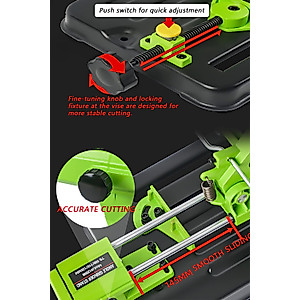 Angle Grinder Fixed Universal Bracket Table Saw Multifunctional Desktop Pull RodAngle Grinding Machine Stand for 100mm、115mm、125 mmAngle Grinder Metalworking Home DIY Easy Cutting Rebar