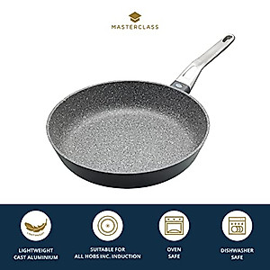 MasterClass Master Class Cast Aluminium Induction-Safe Non-Stick Frying Pan, 28 cm (11"), Grey
