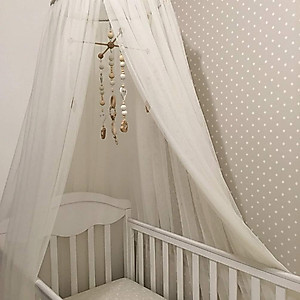 Focalmotors Baby Wooden Mobile Hanger,Mobile kit Crib,Mobile Hanging Frame Bed Toy Decoration DIY Crafts Photography Props Newborn Gift (Style-B)