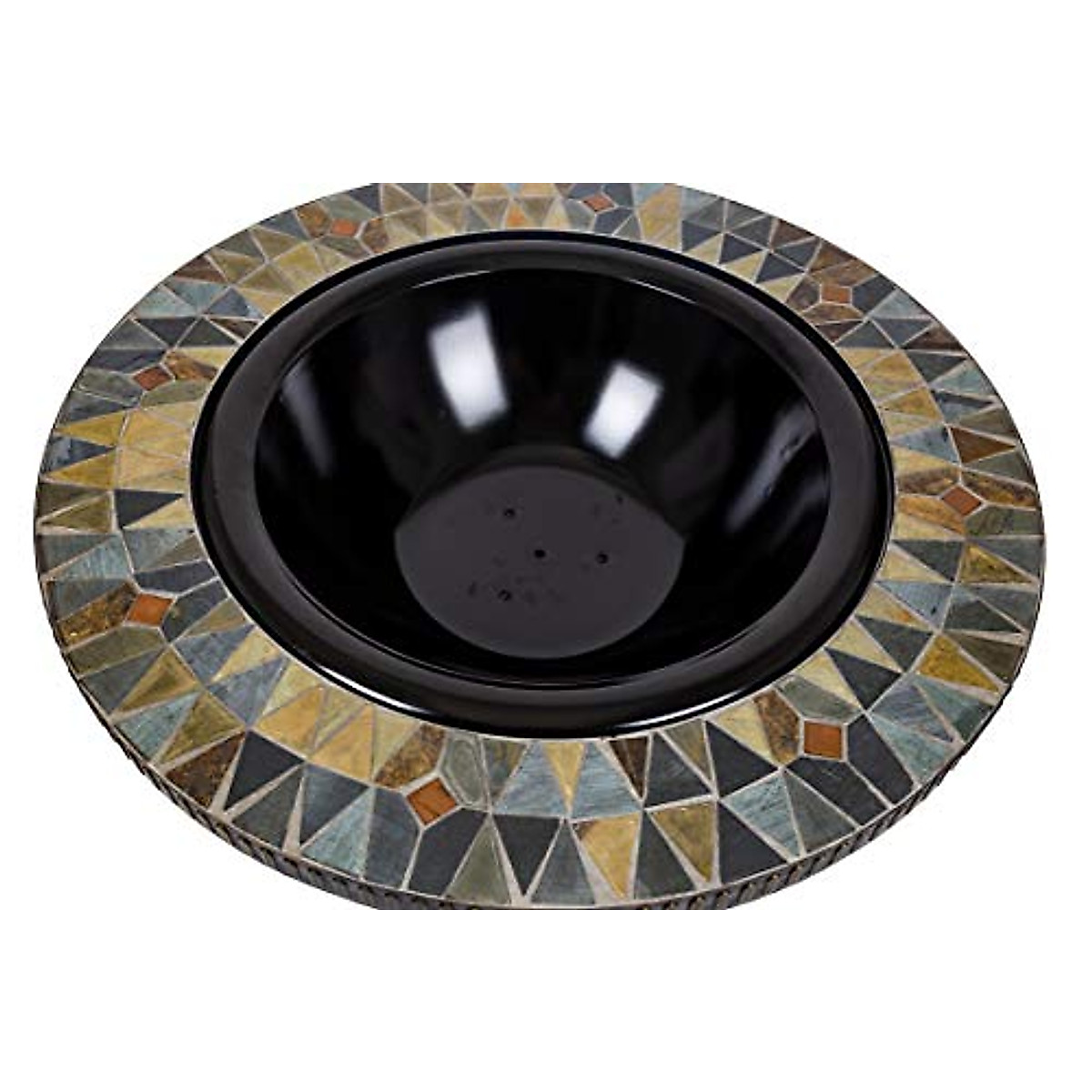 Pleasant Hearth GHP Group OFW088RC fire Pit, Rubbed Gold