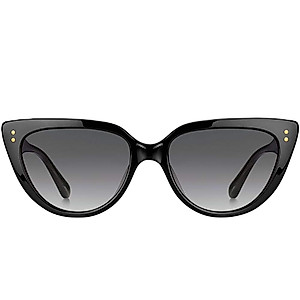 Kate Spade New York Women's Alijah/G/S Cat Eye Sunglasses, Black, One Size