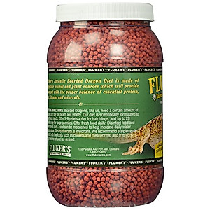 Fluker's 76031 Juvenile Bearded Dragon Diet Food, 5oz